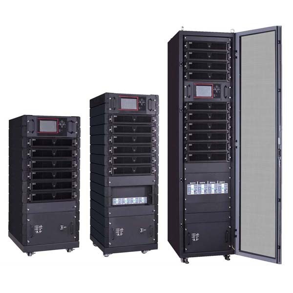 100KVA High Frequency Online Modular UPS 100KVA Hot swappable inverter ...