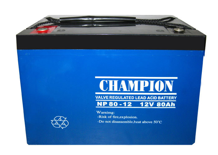 China Champion Battery 12V80Ah NP80-12 Lead Acid AGM Battery VRLA ...