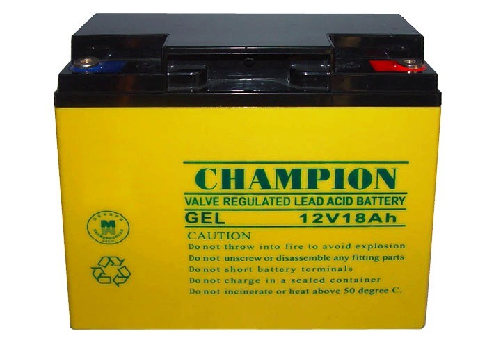 China Champion Deep Cycle Battery 12 V18AH NP18-12-G Sealed Lead Acid ...